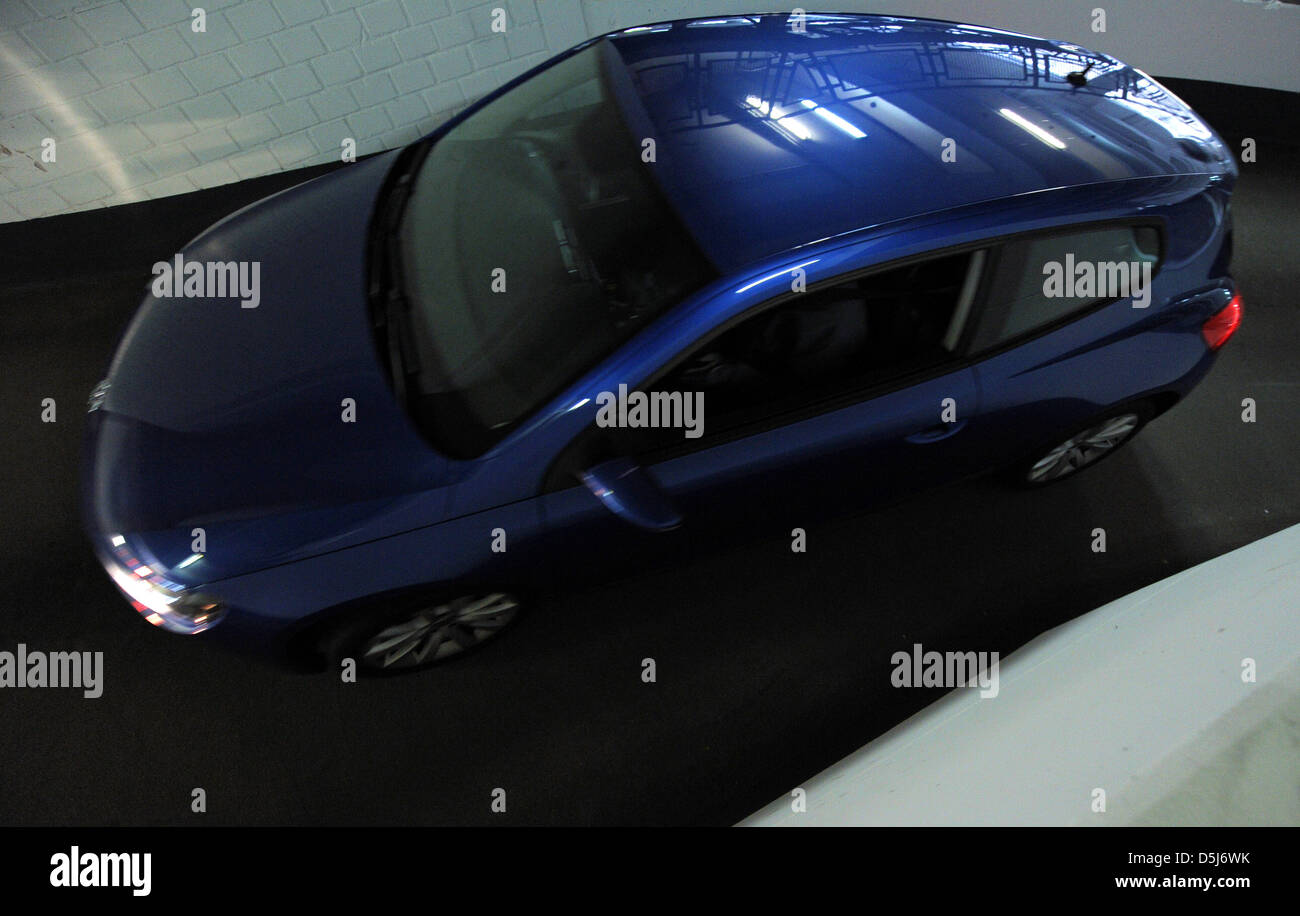 A car parks at the parking garage at central station is pictured in ...