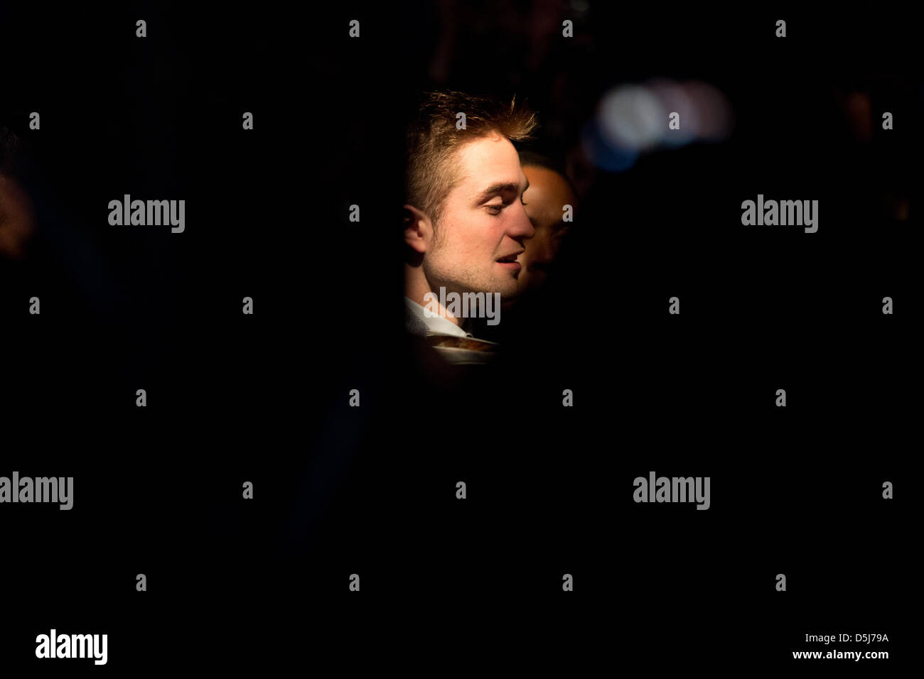 British actor Robert Pattinson arrives at the German premiere of ...