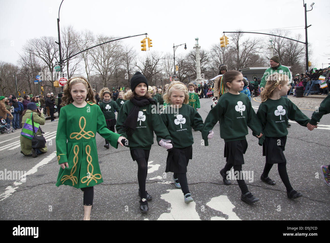 The annual Irish Parade in Park Slope, Brooklyn, NY this year was ...