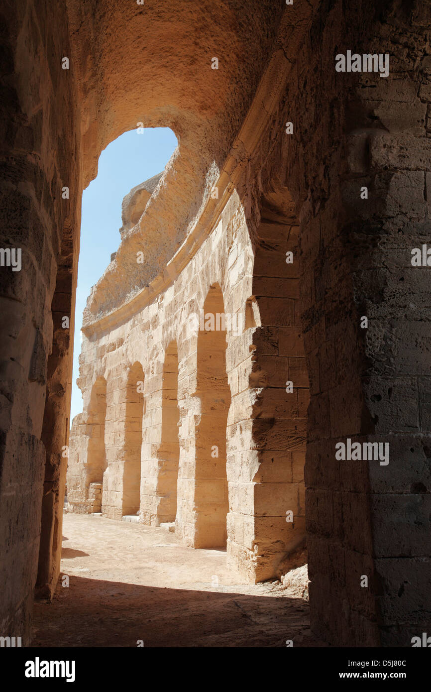 El djem colosseum hi-res stock photography and images - Alamy