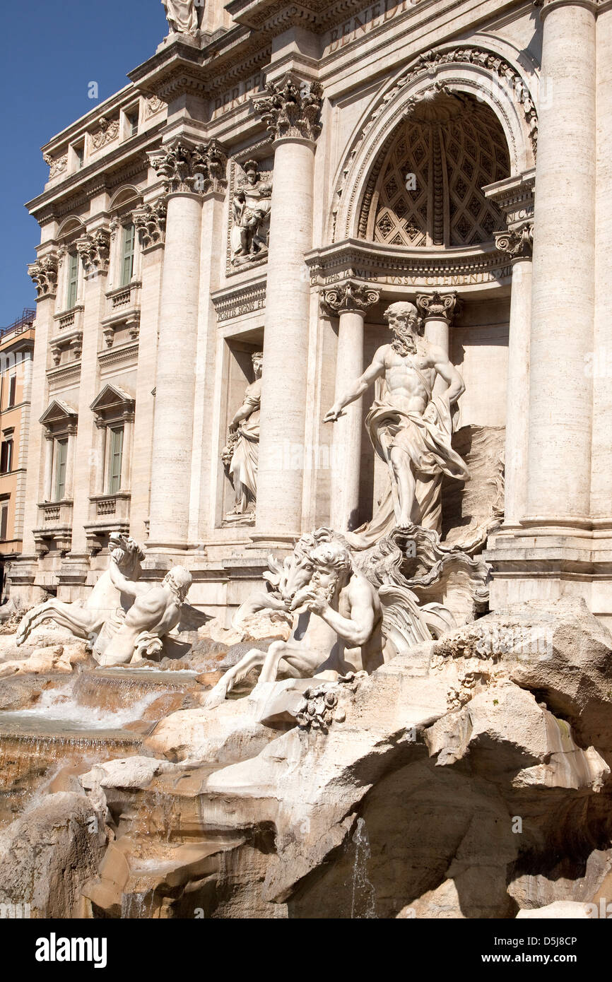 Trevi Rome Italy Stock Photo - Alamy