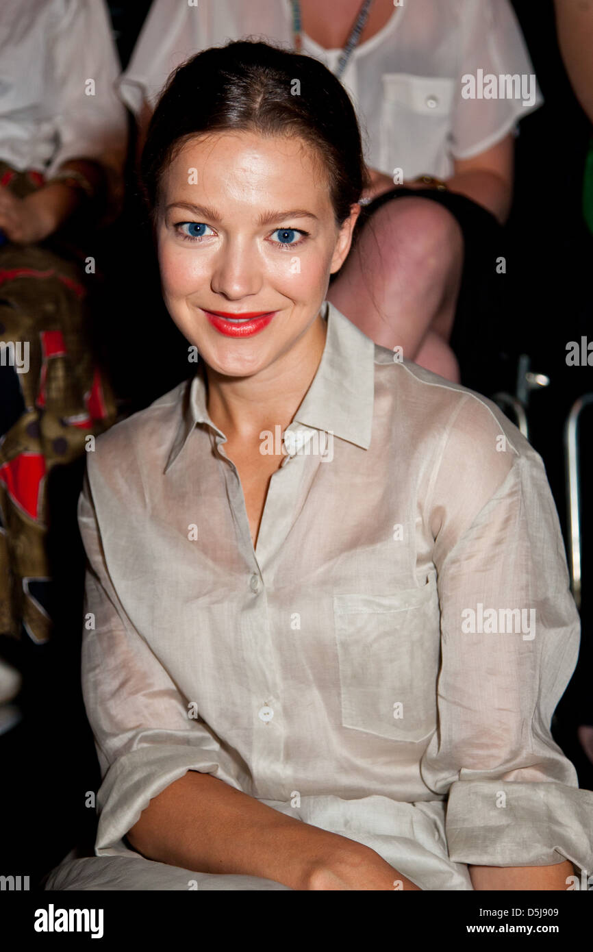 Hanna Herzsprung at Mercedes-Benz Fashion Week Berlin Spring/Summer ...