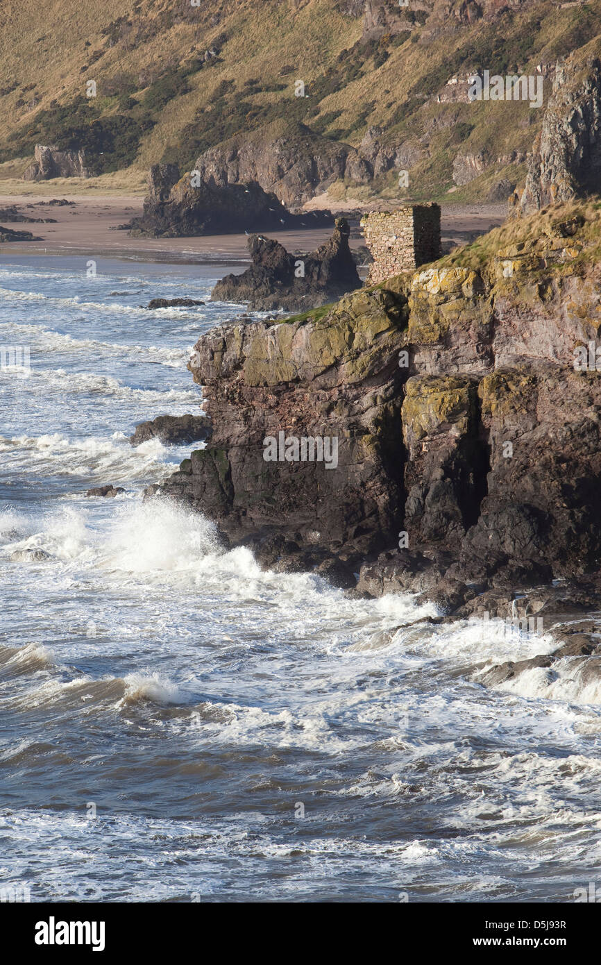 St Cyrus Montrose Angus Scotland Stock Photo - Alamy
