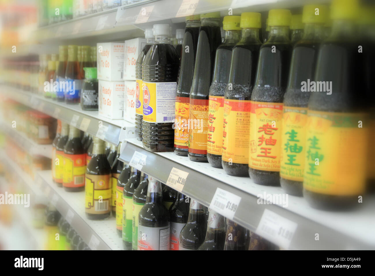 Asian Food Products Stock Photo - Alamy