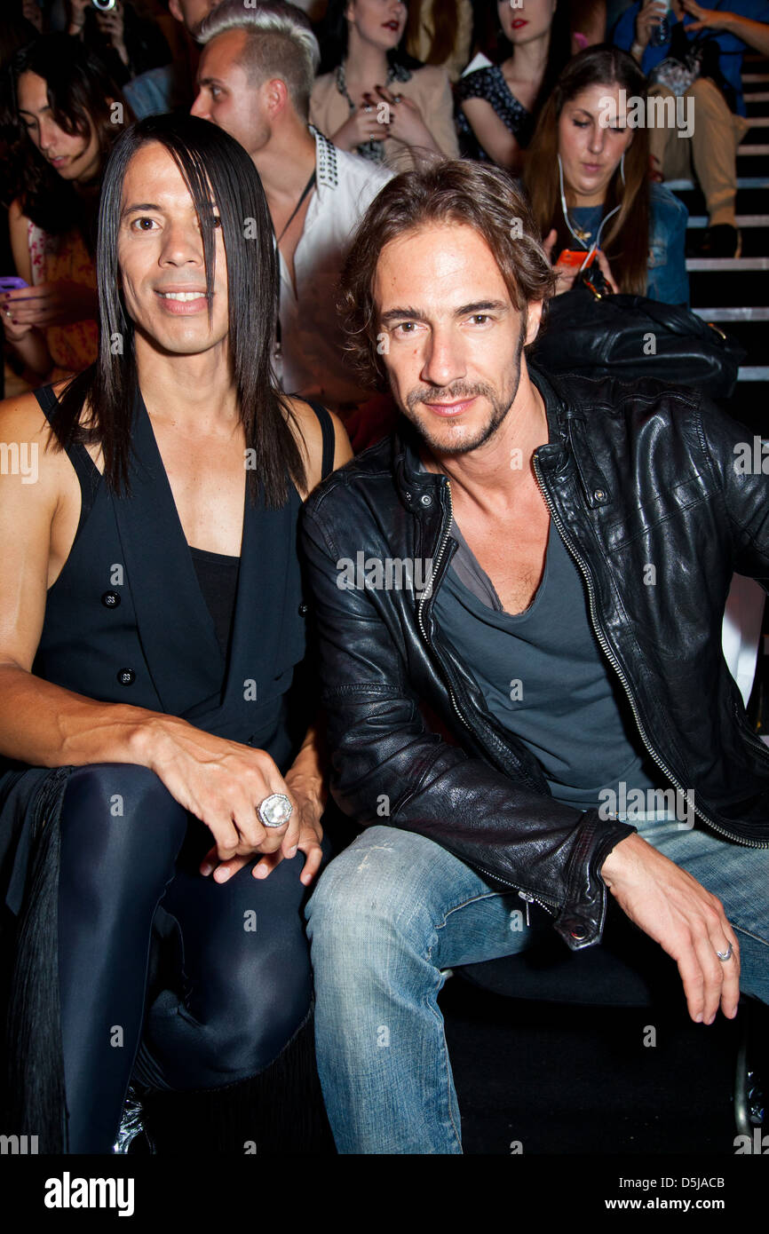 Jorge Gonzalez and Thomas Hayo Mercedes-Benz Fashion Week Berlin Spring ...