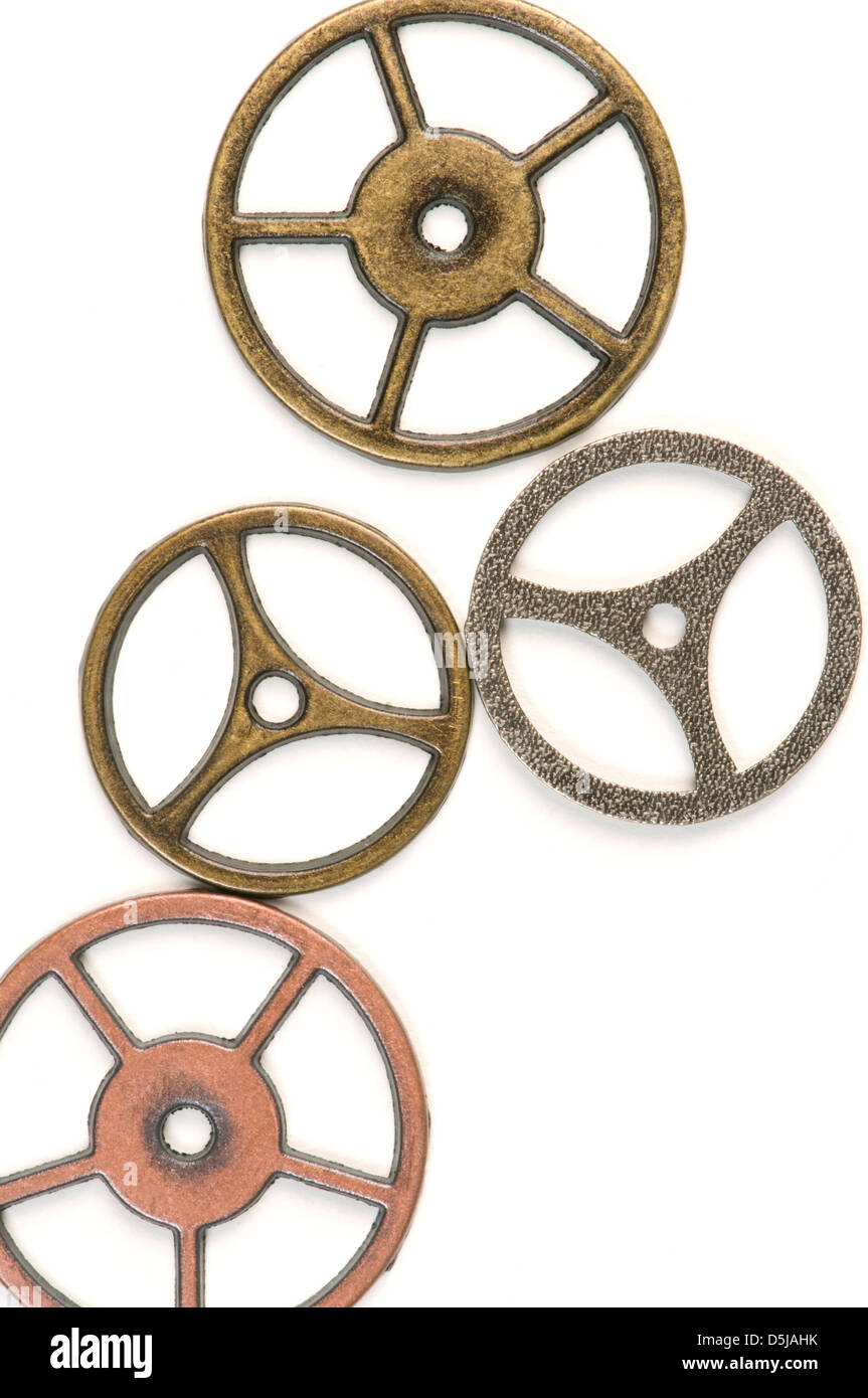 Rotating gears on machine hi-res stock photography and images - Alamy