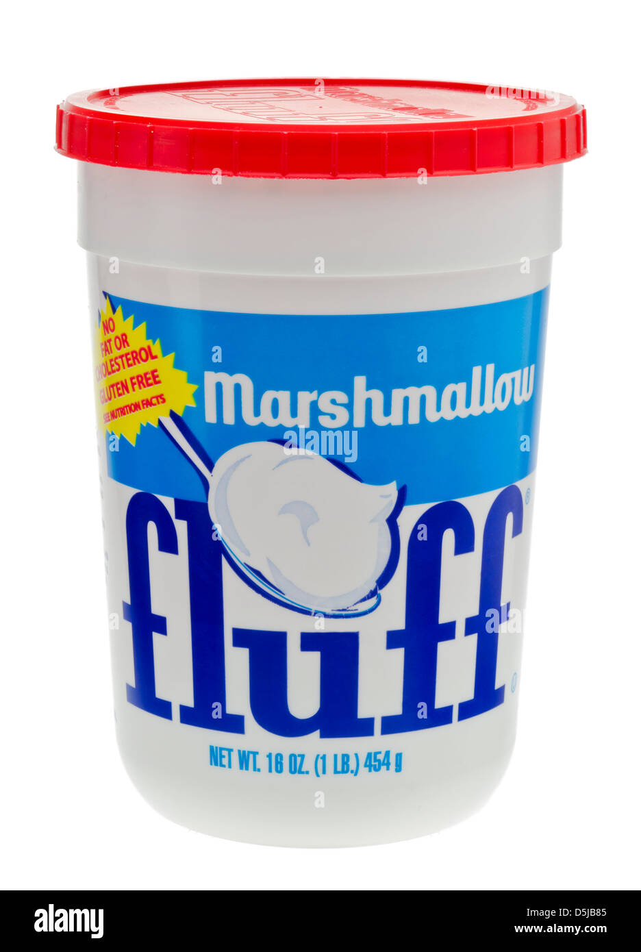 Tub of Marshmallow Fluff Stock Photo - Alamy
