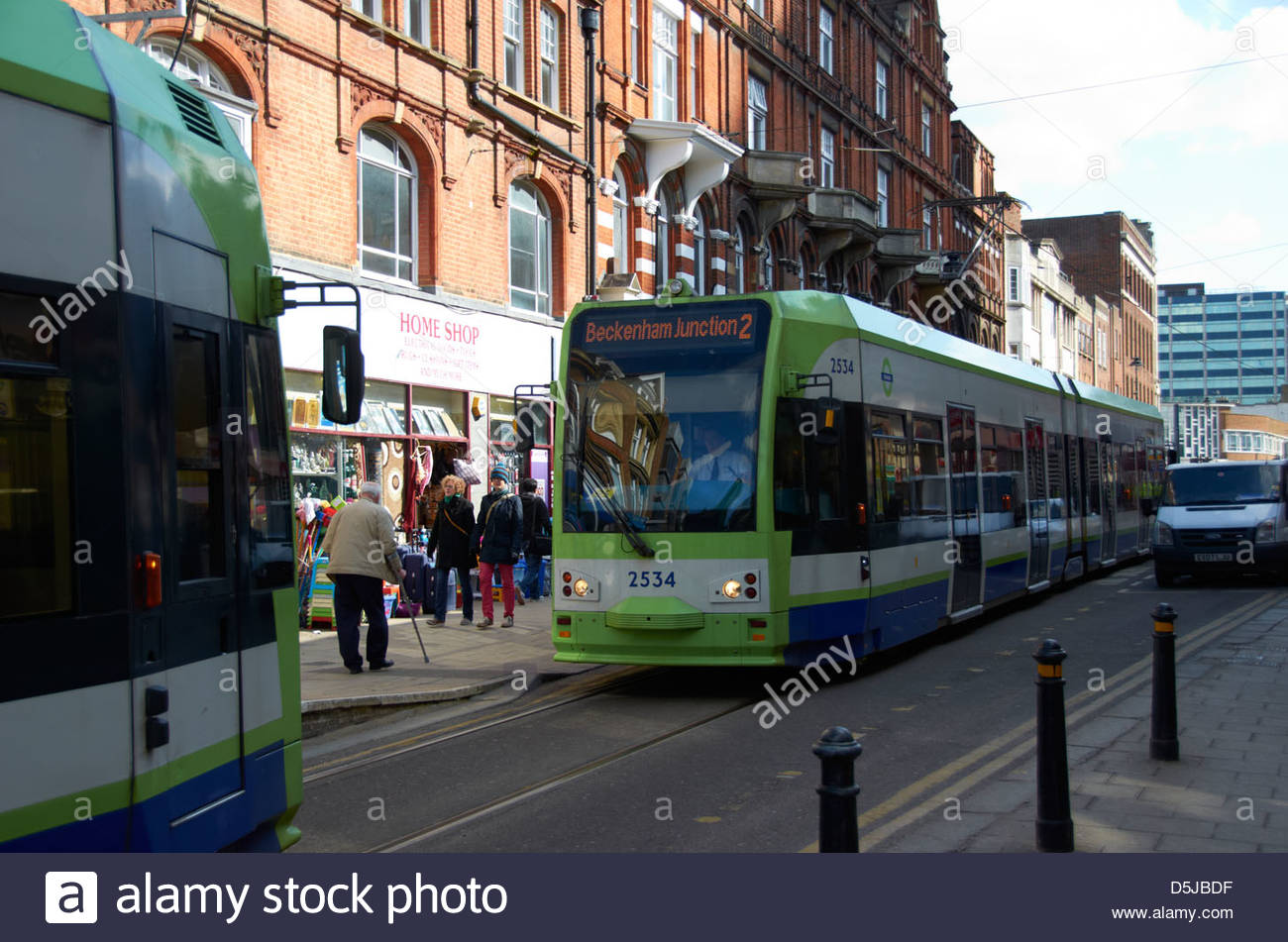 Trams Croydon Stock Photos & Trams Croydon Stock Images - Alamy