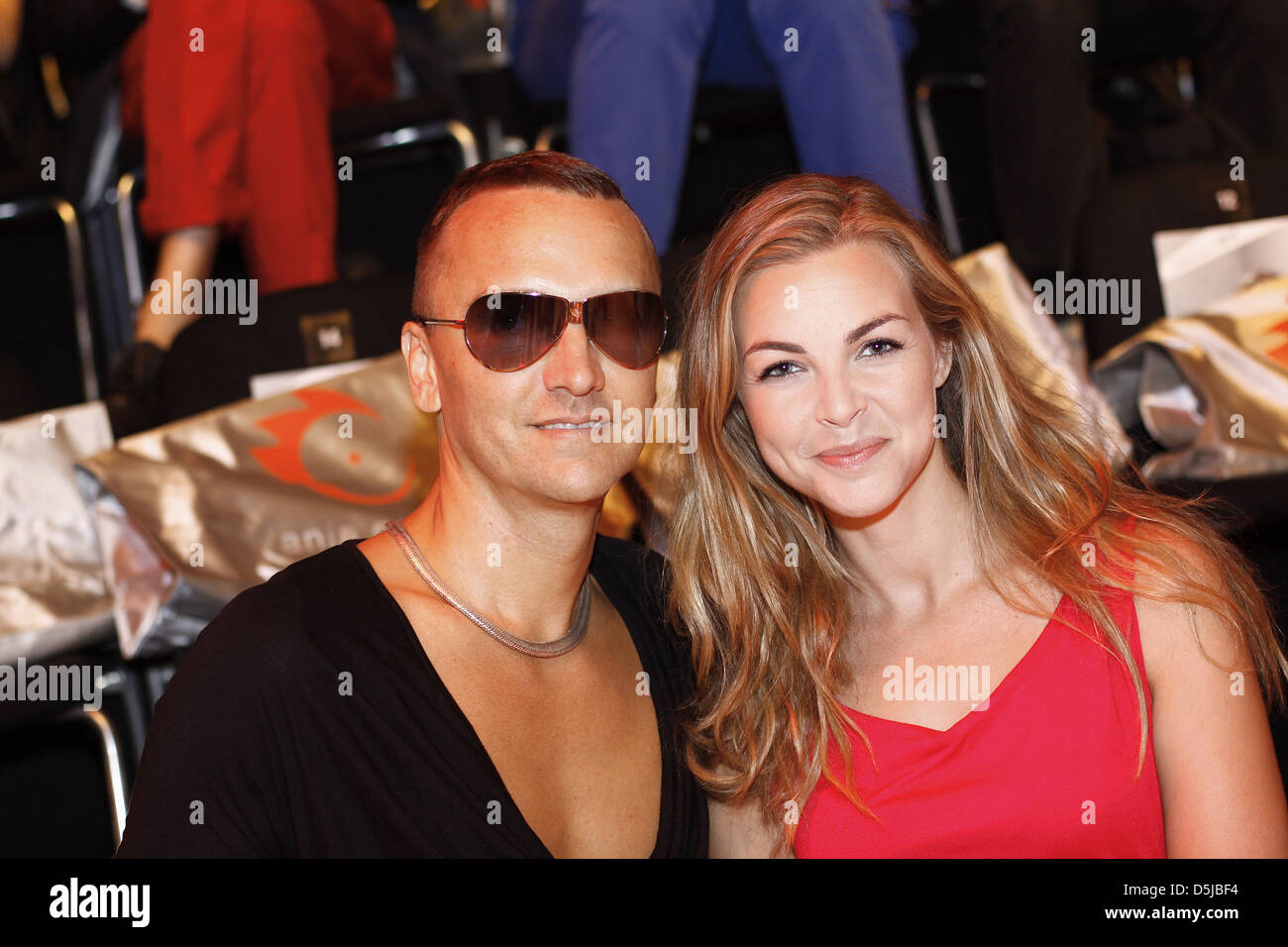 Hubertus Regout and Annika Kipp at Mercedes-Benz Fashion Week Berlin ...