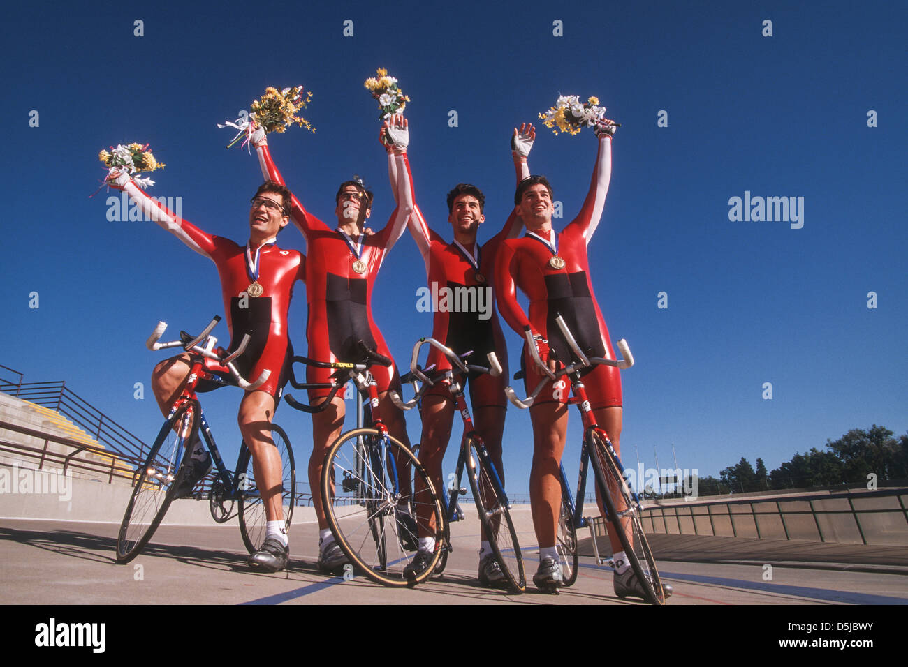 Successful cycling team hi-res stock photography and images - Alamy