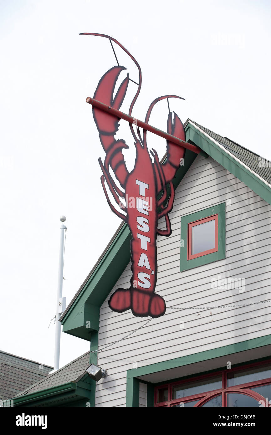 Lobster sign hi-res stock photography and images - Alamy