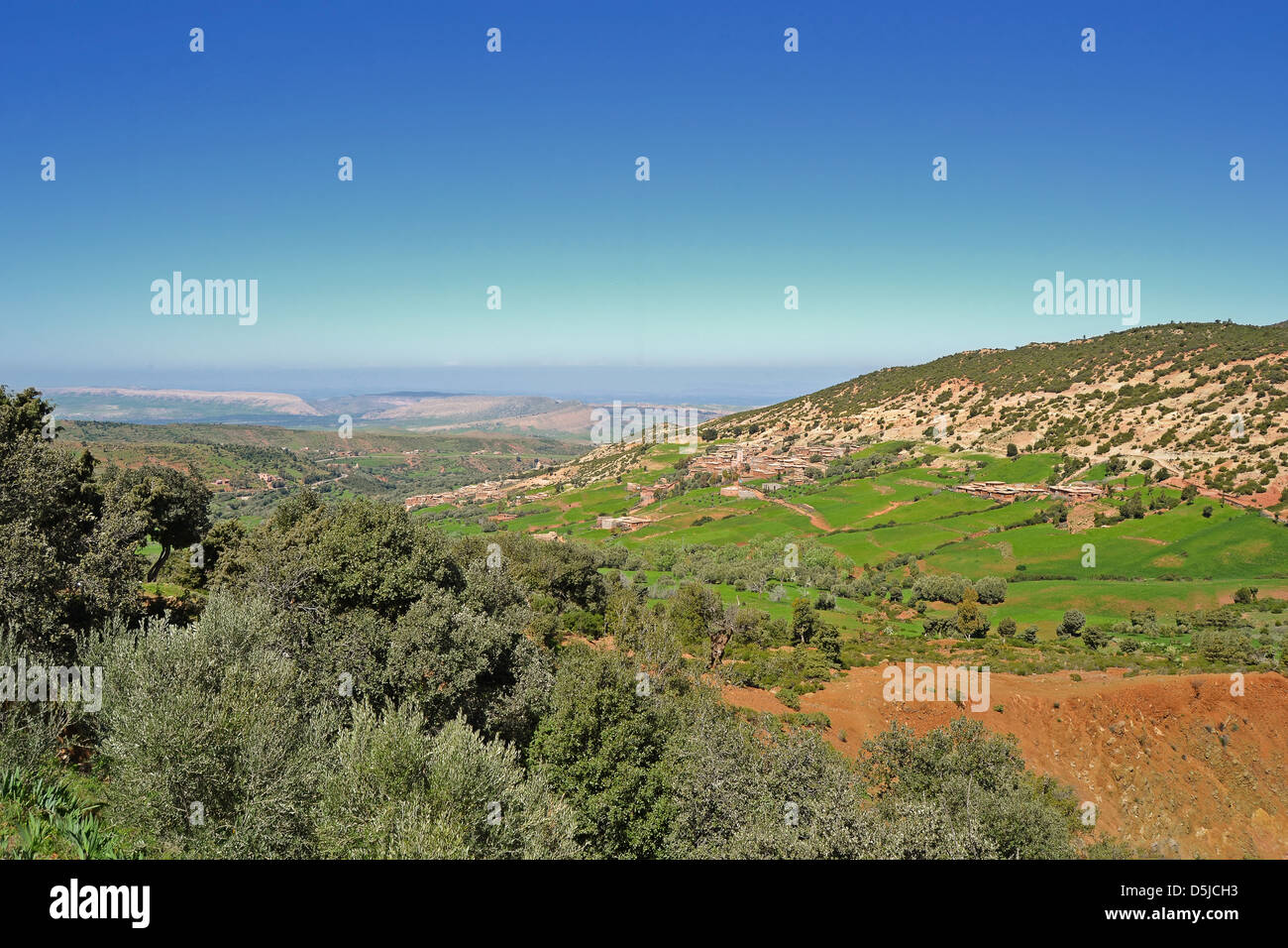 Beautiful Moroccan countryside in a sunny day Stock Photo - Alamy