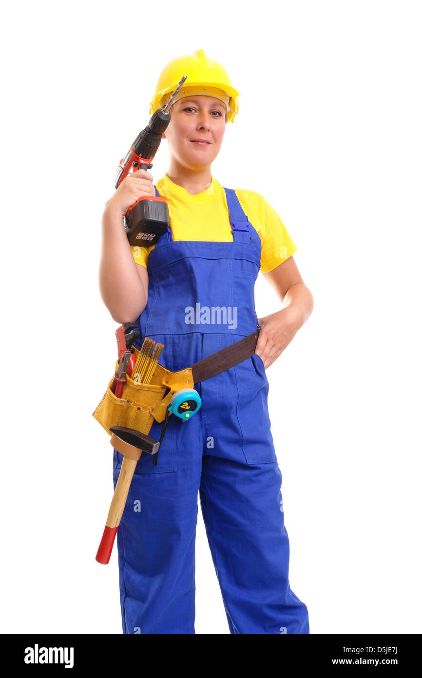 Female industry professional wearing Cut Out Stock Images & Pictures ...