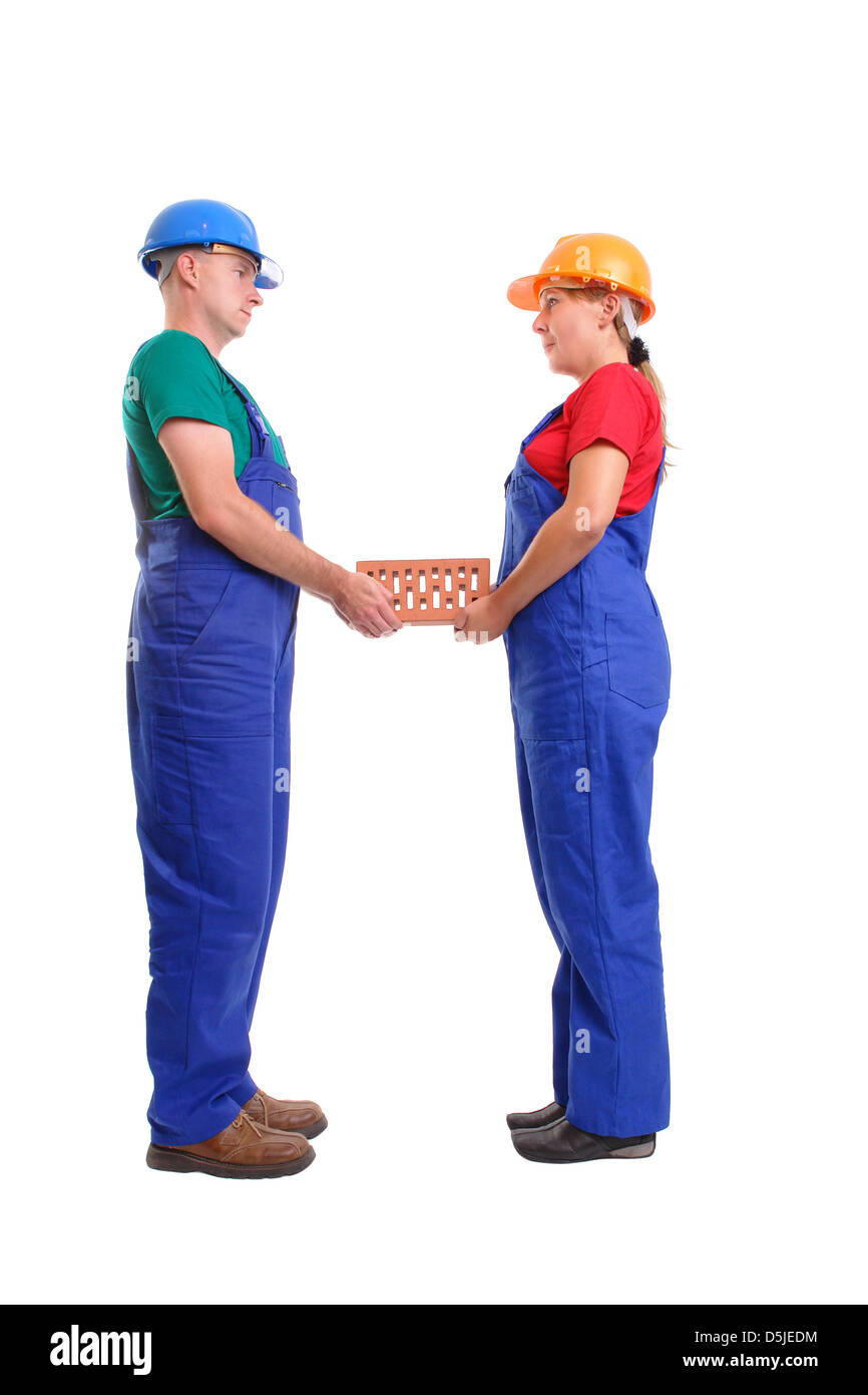 building construction industrial industry man people personnel site ...