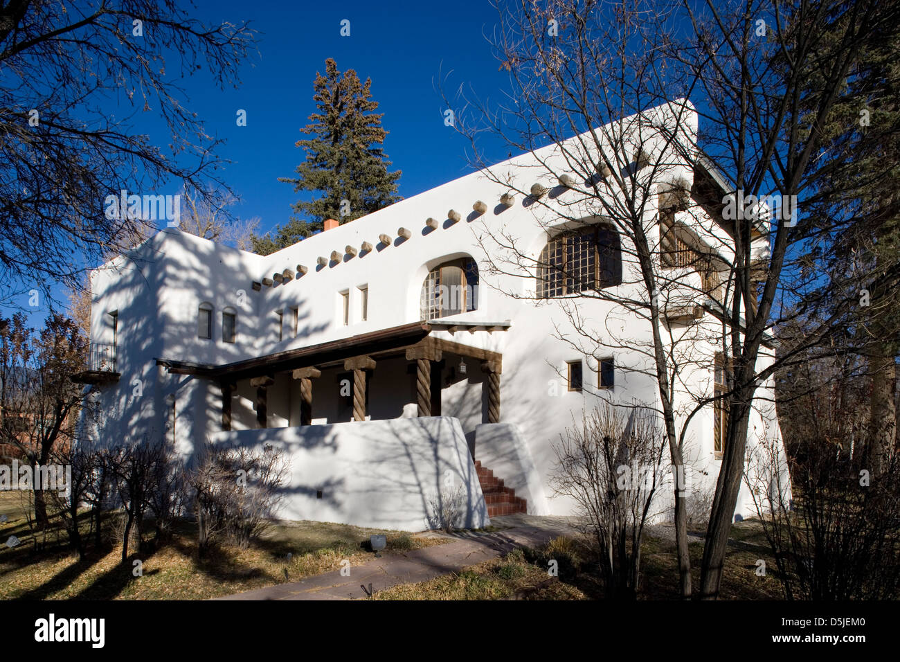 Taos: Taos Art Museum & Fechin House Stock Photo - Alamy