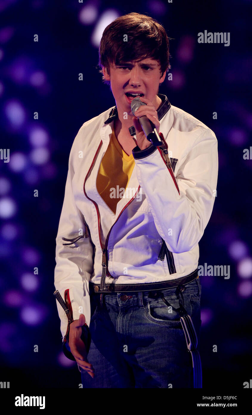 Sebastian Wurth at 'Deutschland sucht den Superstar' (DSDS) Show at MMC ...