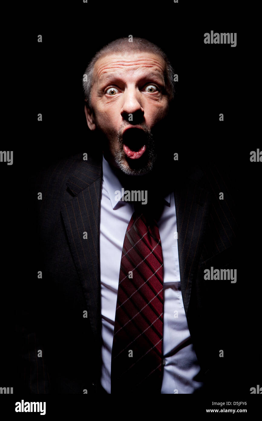 Scary looking black man hi-res stock photography and images - Alamy