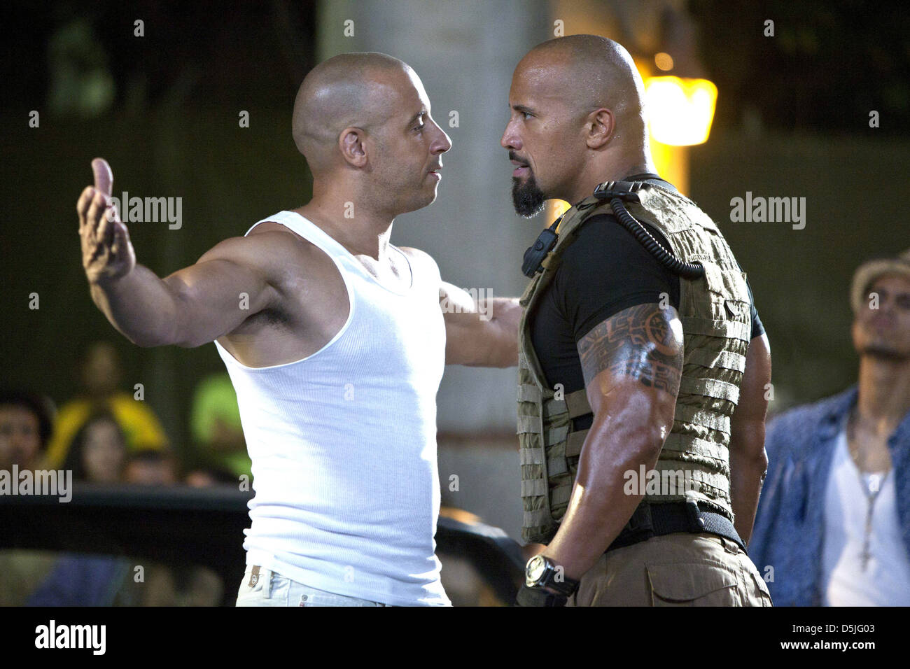 Vin Diesel Dwayne Johnson High Resolution Stock Photography and Images ...