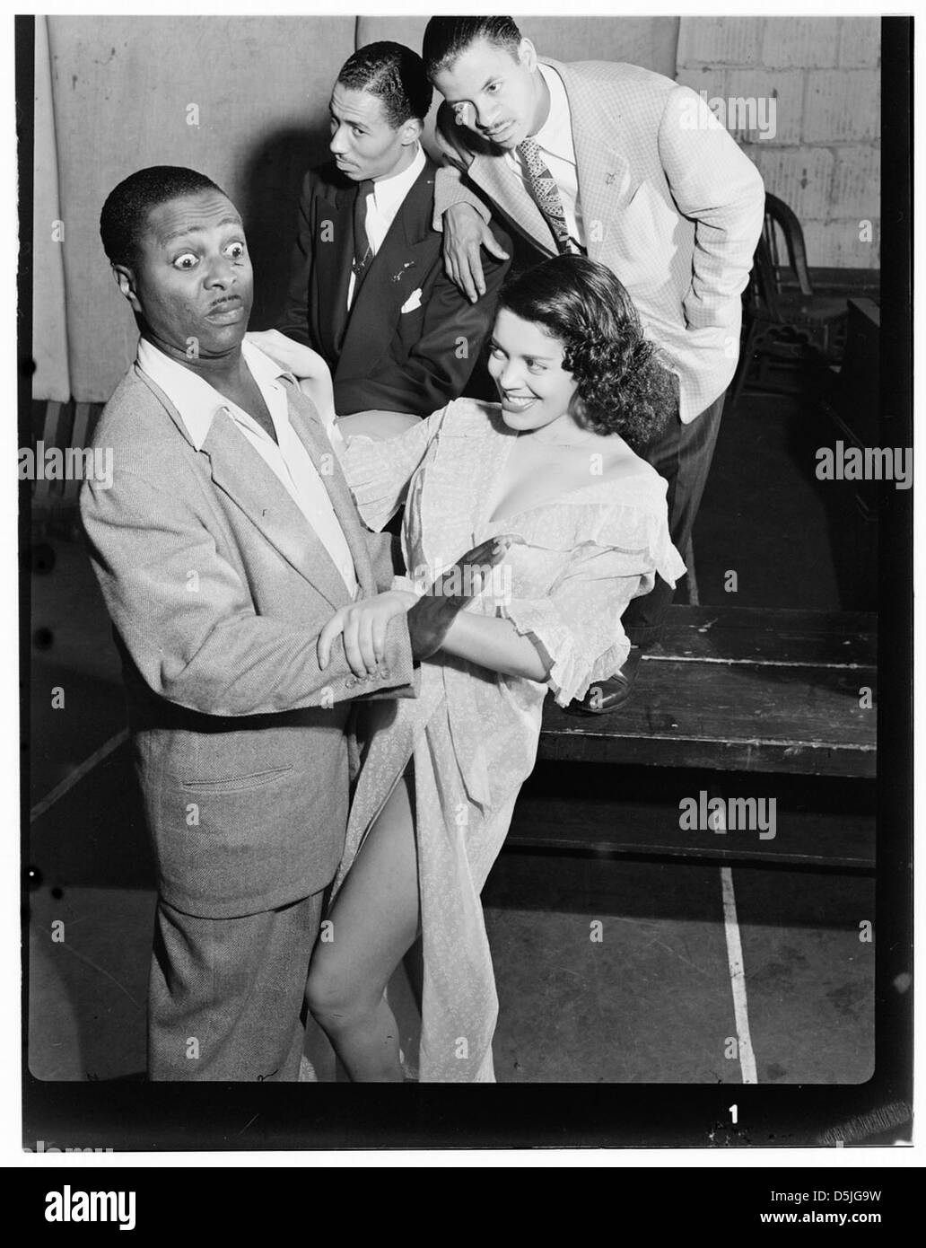 Louis Jordan, an influential musician, is captured in a portrait at the ...