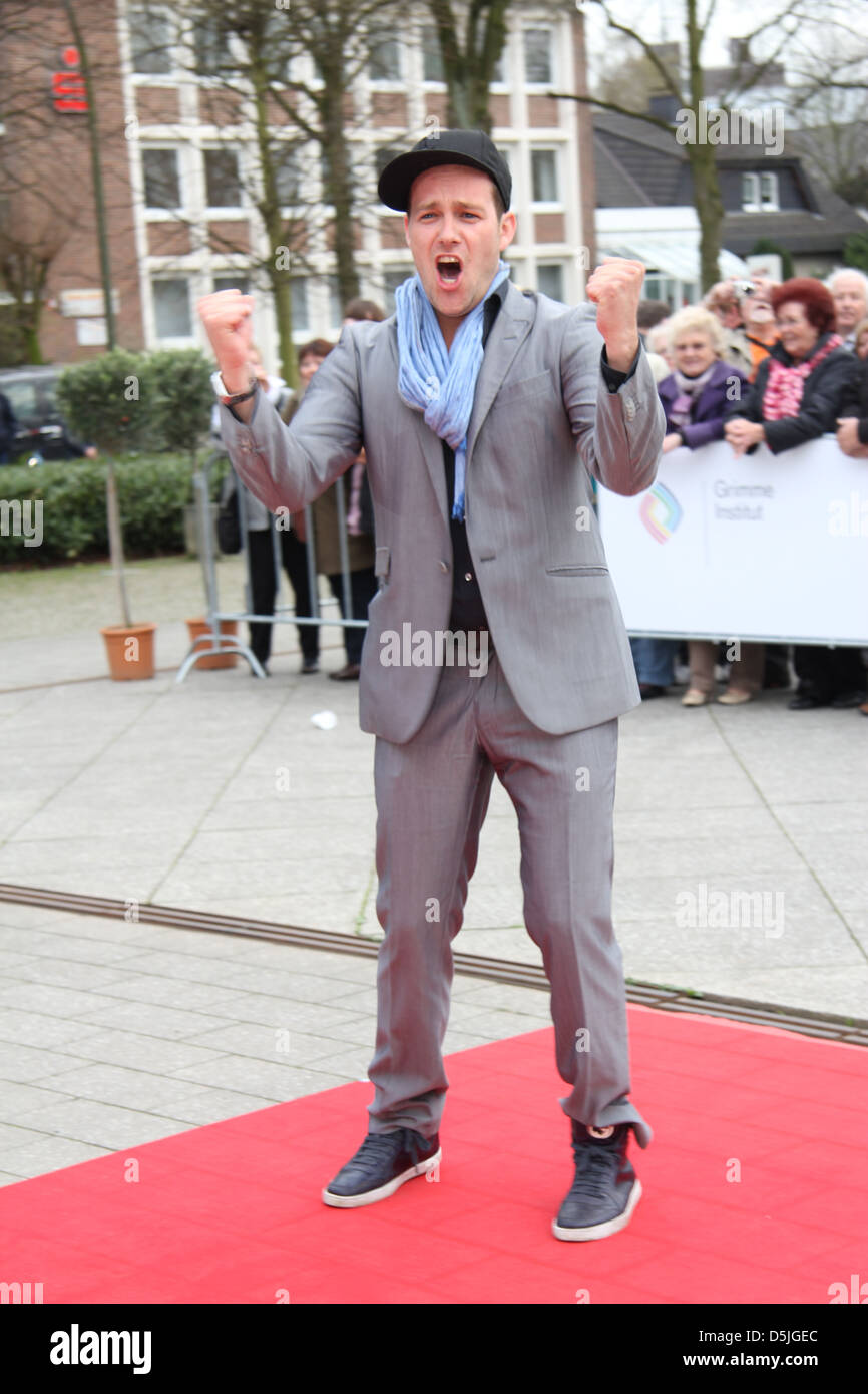 Ben at Adolf Grimme Preis at Theater der Stadt Marl. Marl, Germany - 01 ...