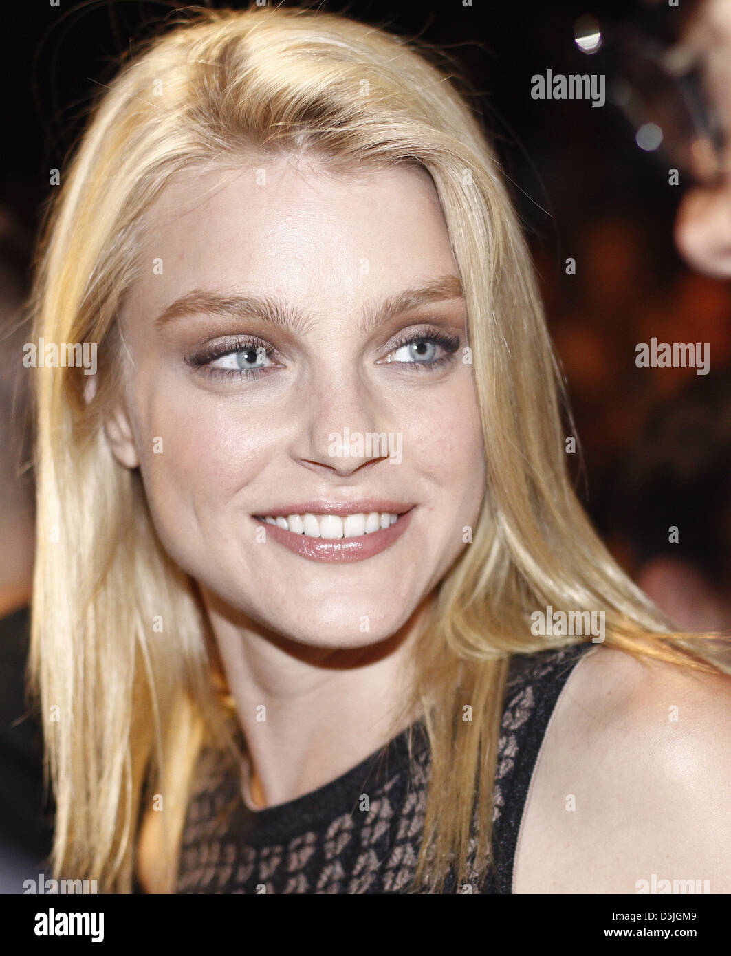 Jessica Stam at Mercedes-Benz Fashion Week Berlin Spring/Summer Rena ...