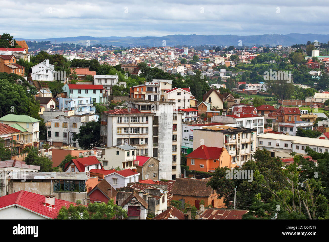Antananarivo (capital city of Madagascar) on February 4, 2013. This is ...
