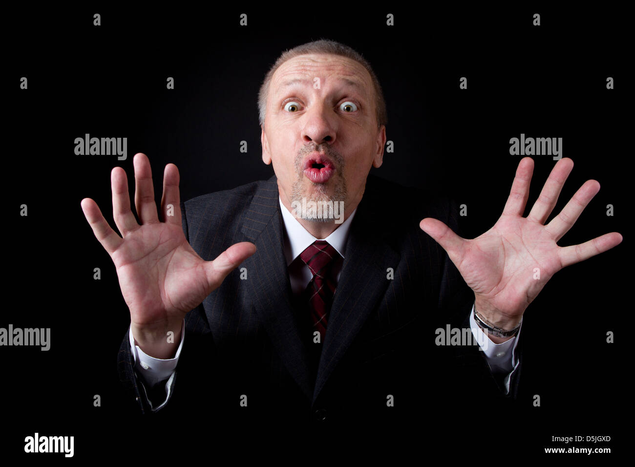 Scared man funny hi-res stock photography and images - Alamy