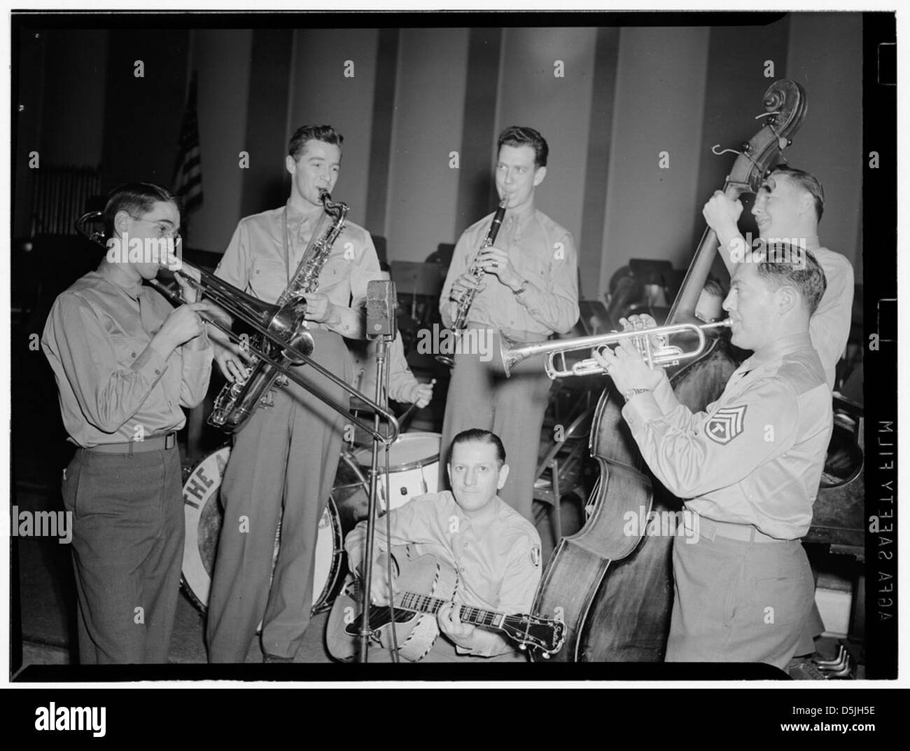 Henry Levine is portrayed in this 1943 photograph taken at Fort Myer in ...