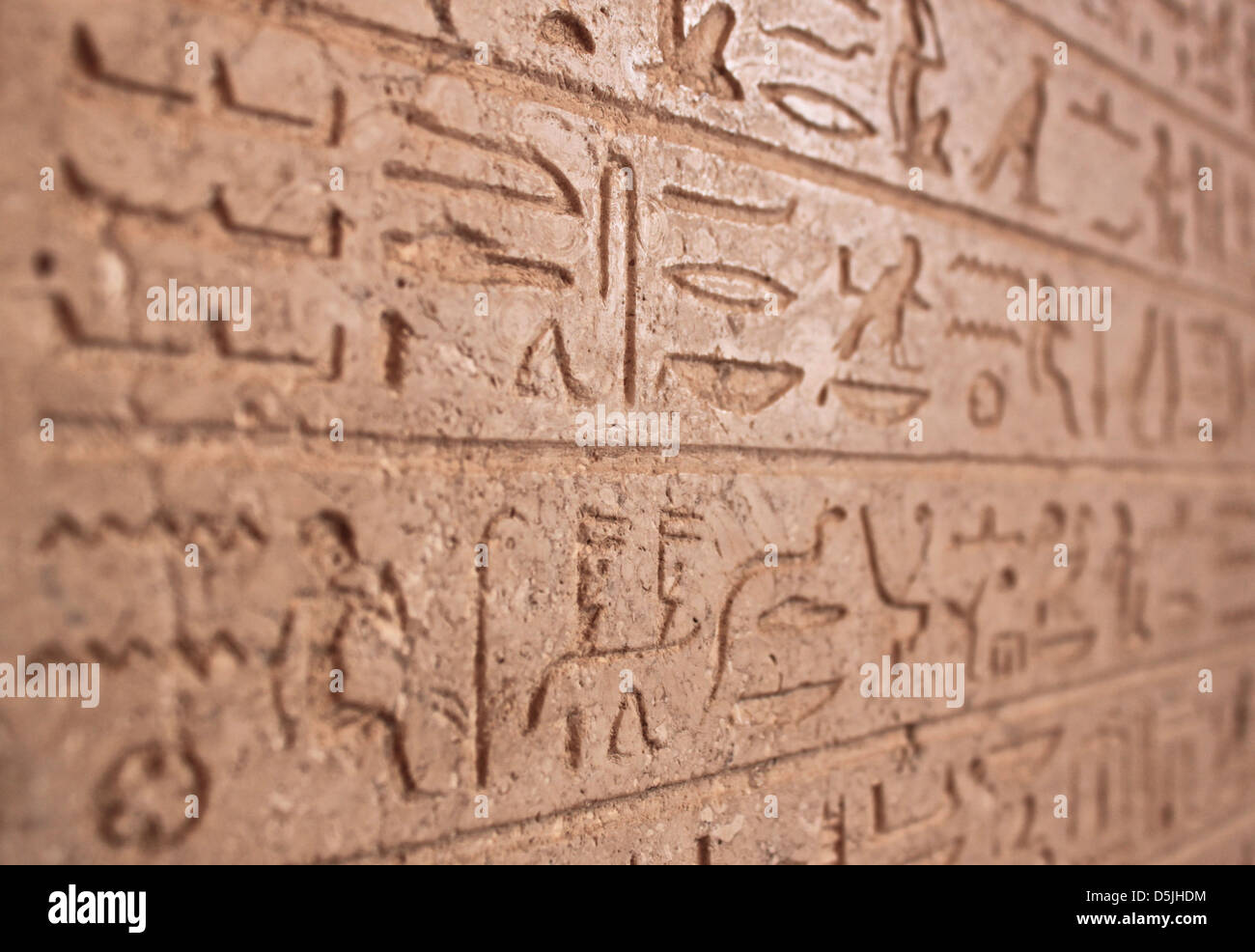 Hieroglyphics on a stone tablet Stock Photo - Alamy