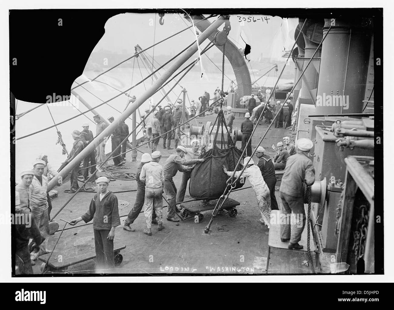 Armored cruiser uss washington acr 11 hi-res stock photography and ...