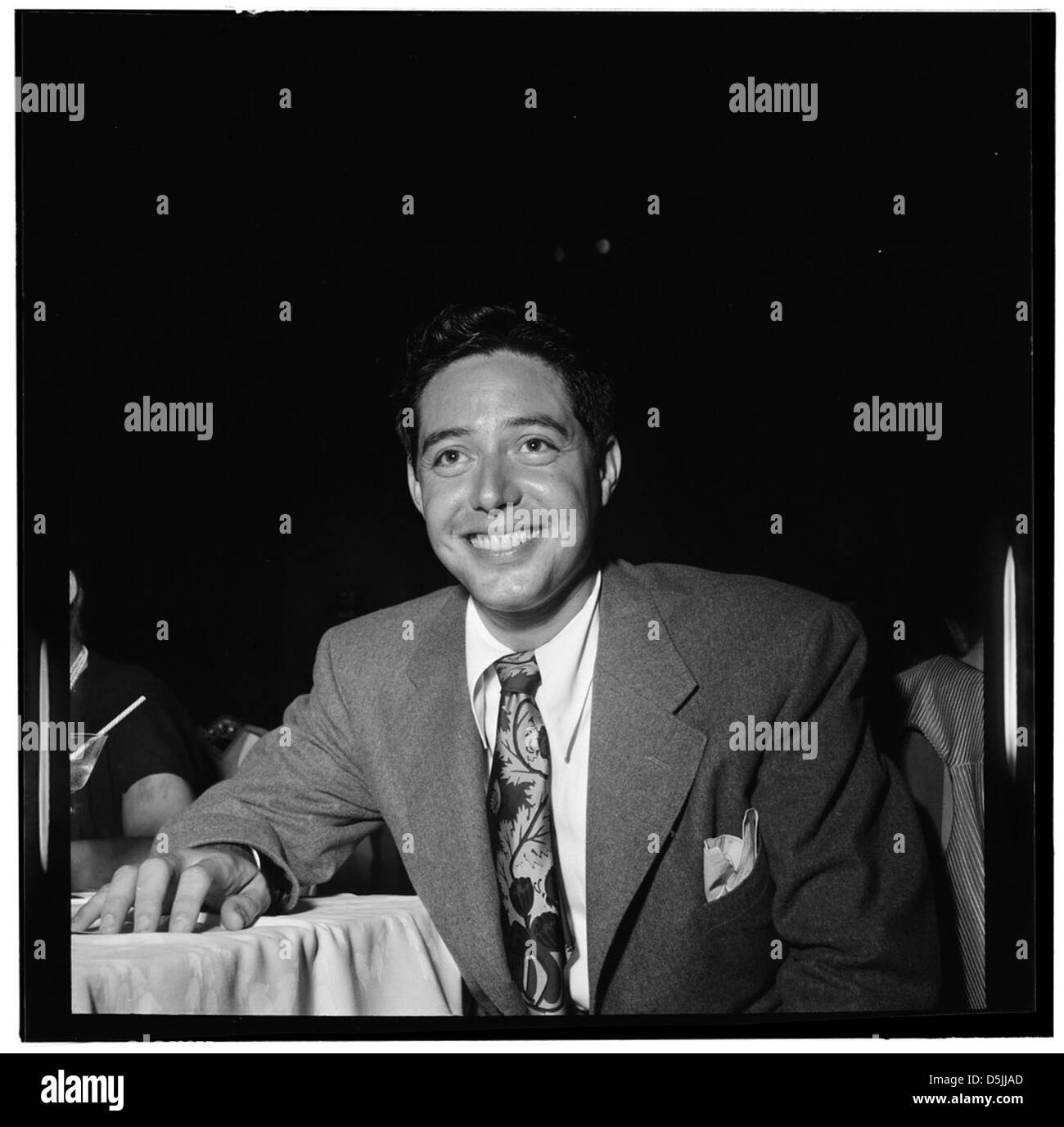 A portrait of Andy Russell, taken in Eddie Condon's in New York City ...