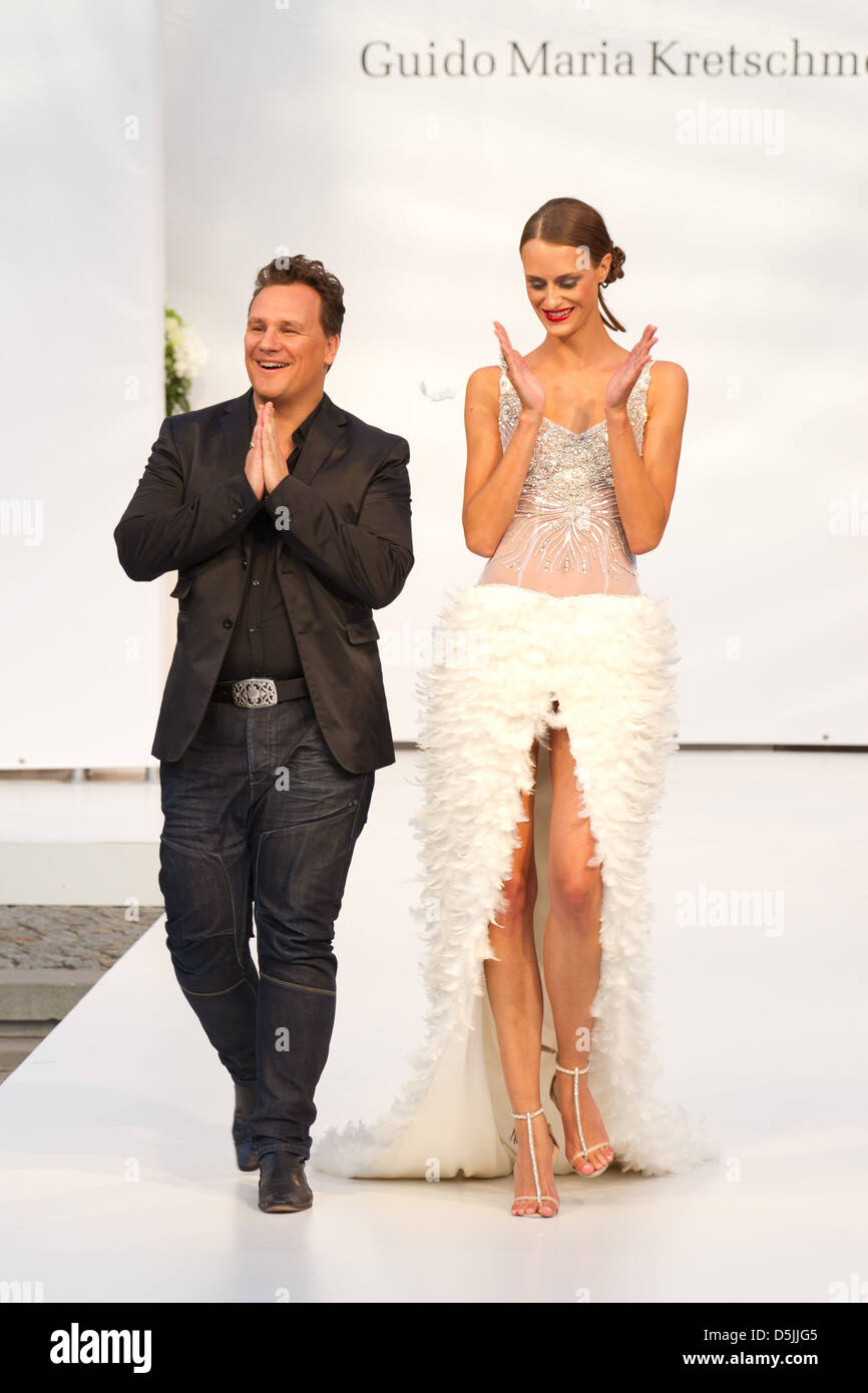 Guido Maria Kretschmer at Guido Maria Kretschmer fashion show at ...
