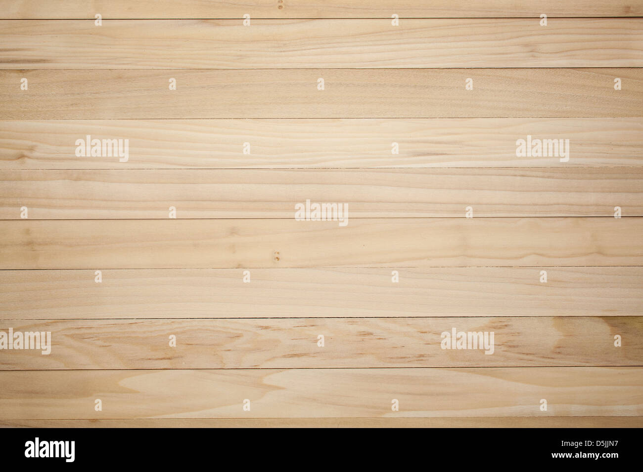 unfinished poplar wood texture - horizontal narrow planks Stock Photo ...