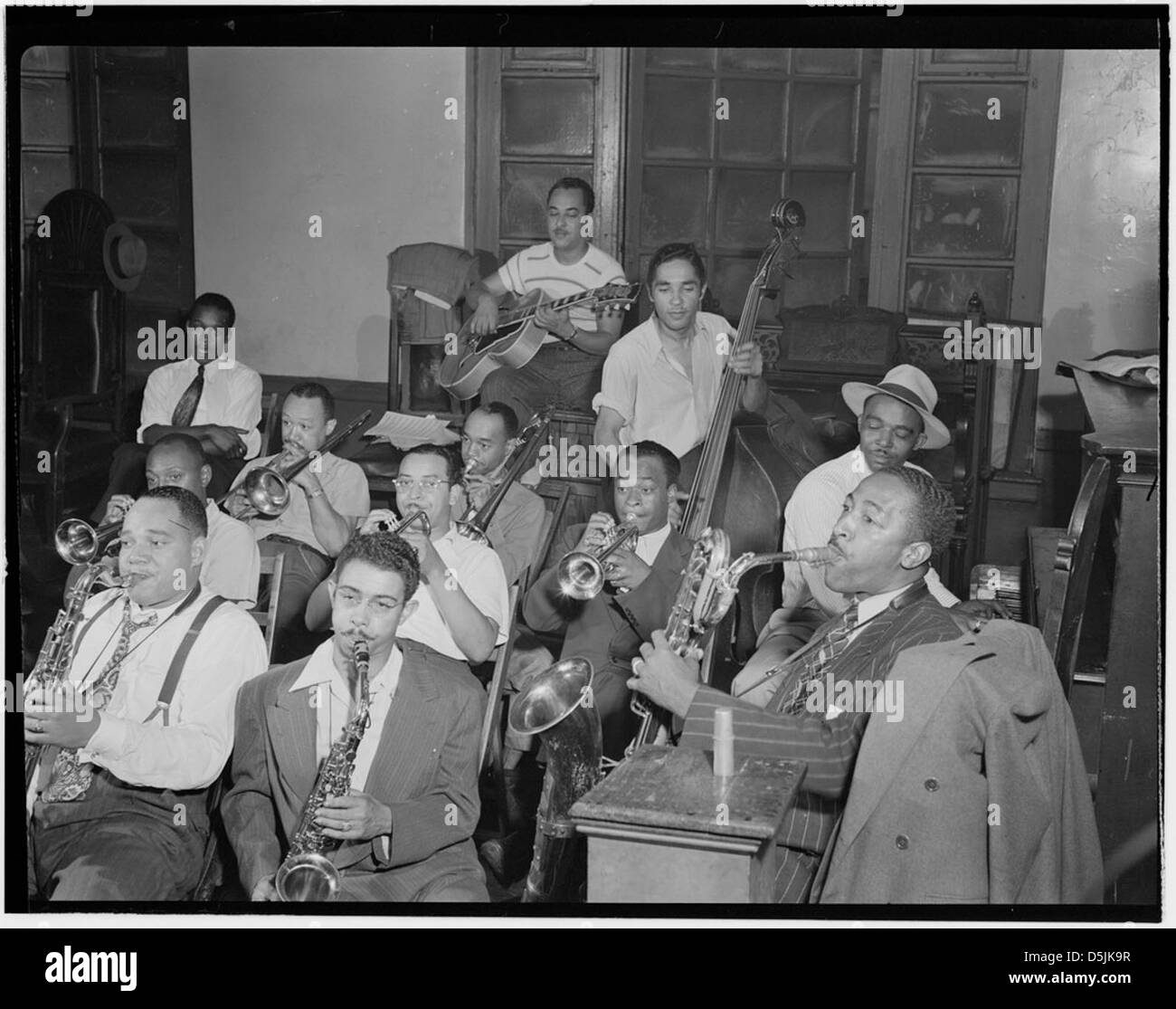 A portrait of Joe Thomas and Eddie Wilcox, members of the Loyal Charles ...