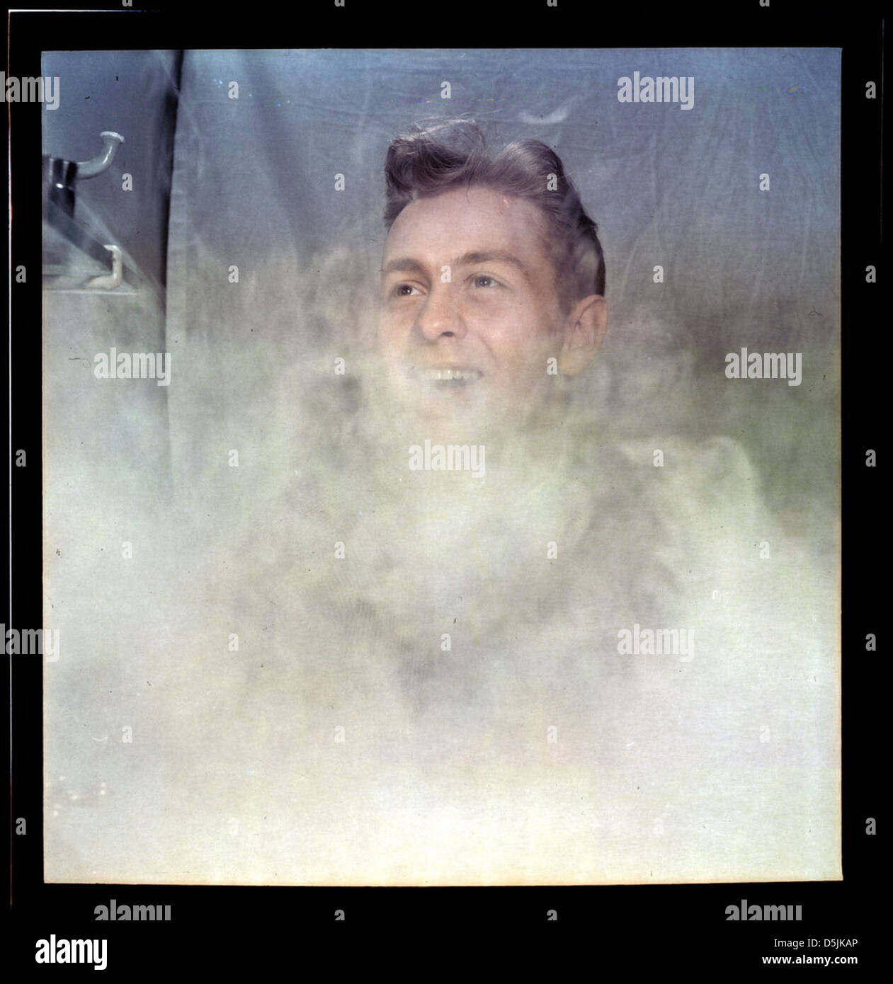 A portrait of Mel Tormé, a prominent jazz singer, taken in New York ...