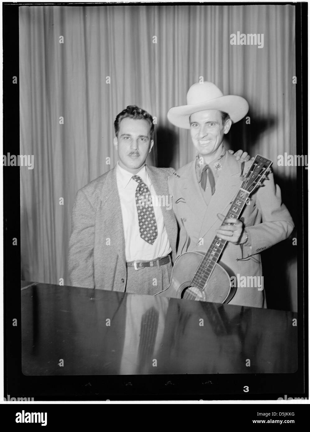 Country music duo Black and White Stock Photos & Images - Alamy