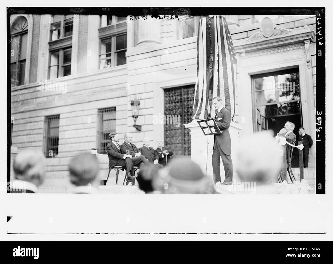 This photograph shows Ralph Pulitzer, a prominent figure in American ...