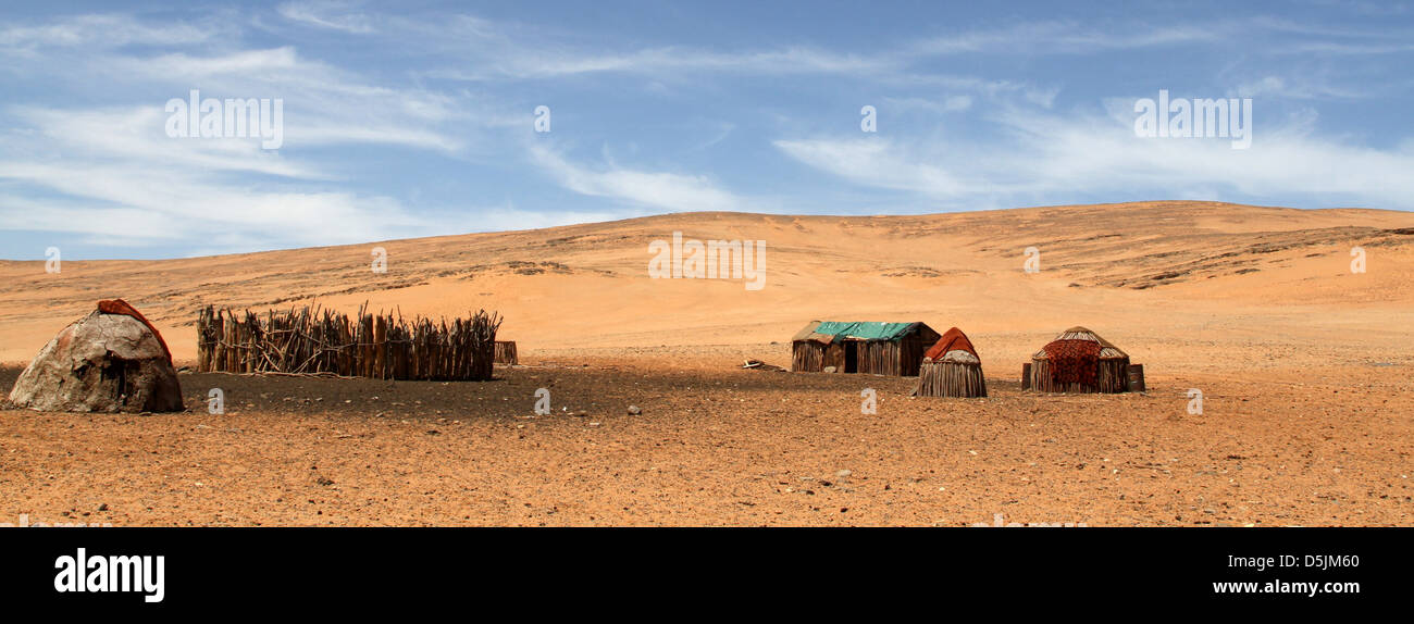 Himba village hi-res stock photography and images - Alamy