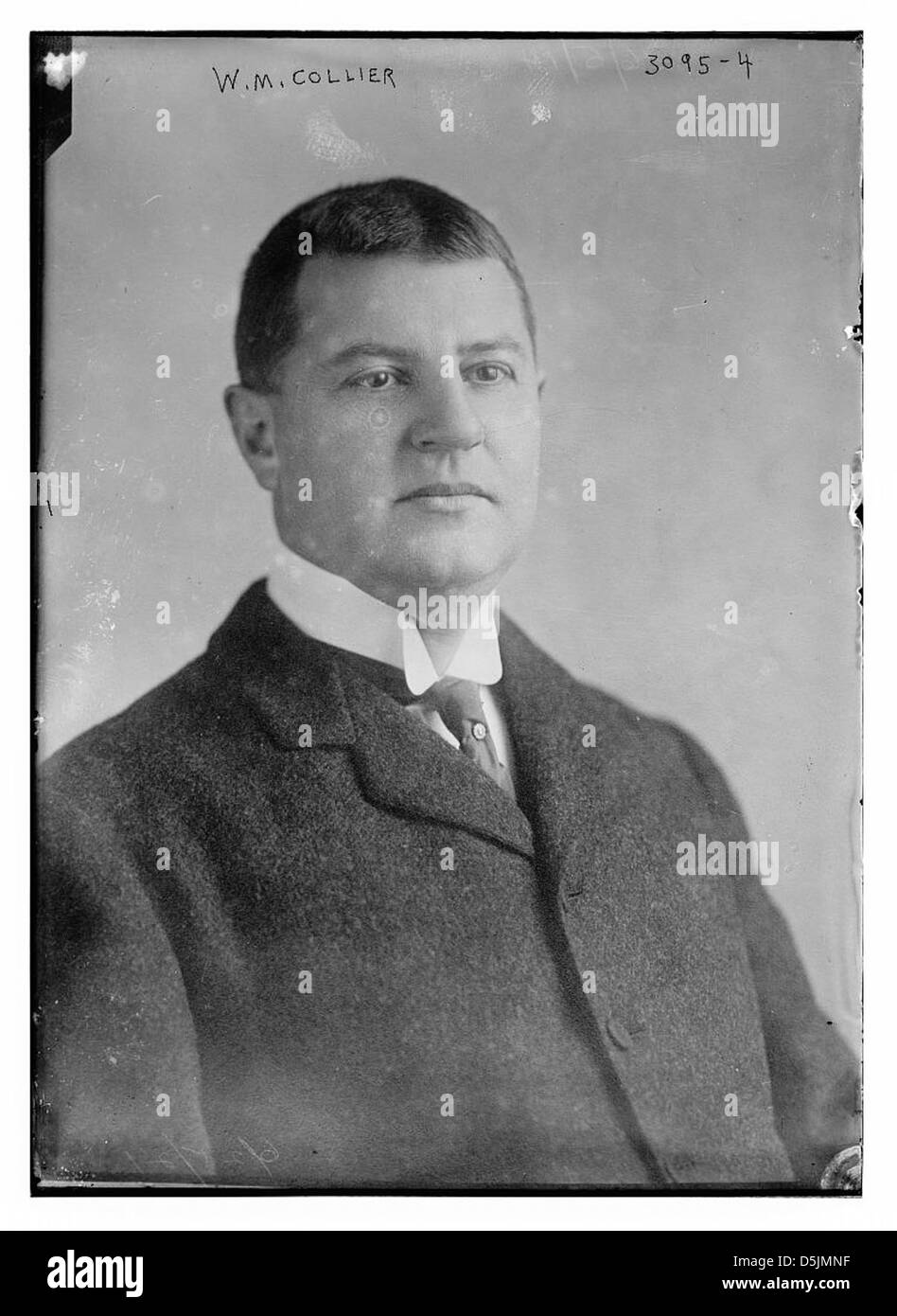 A portrait of W.M. Collier, captured in a vintage photograph that ...