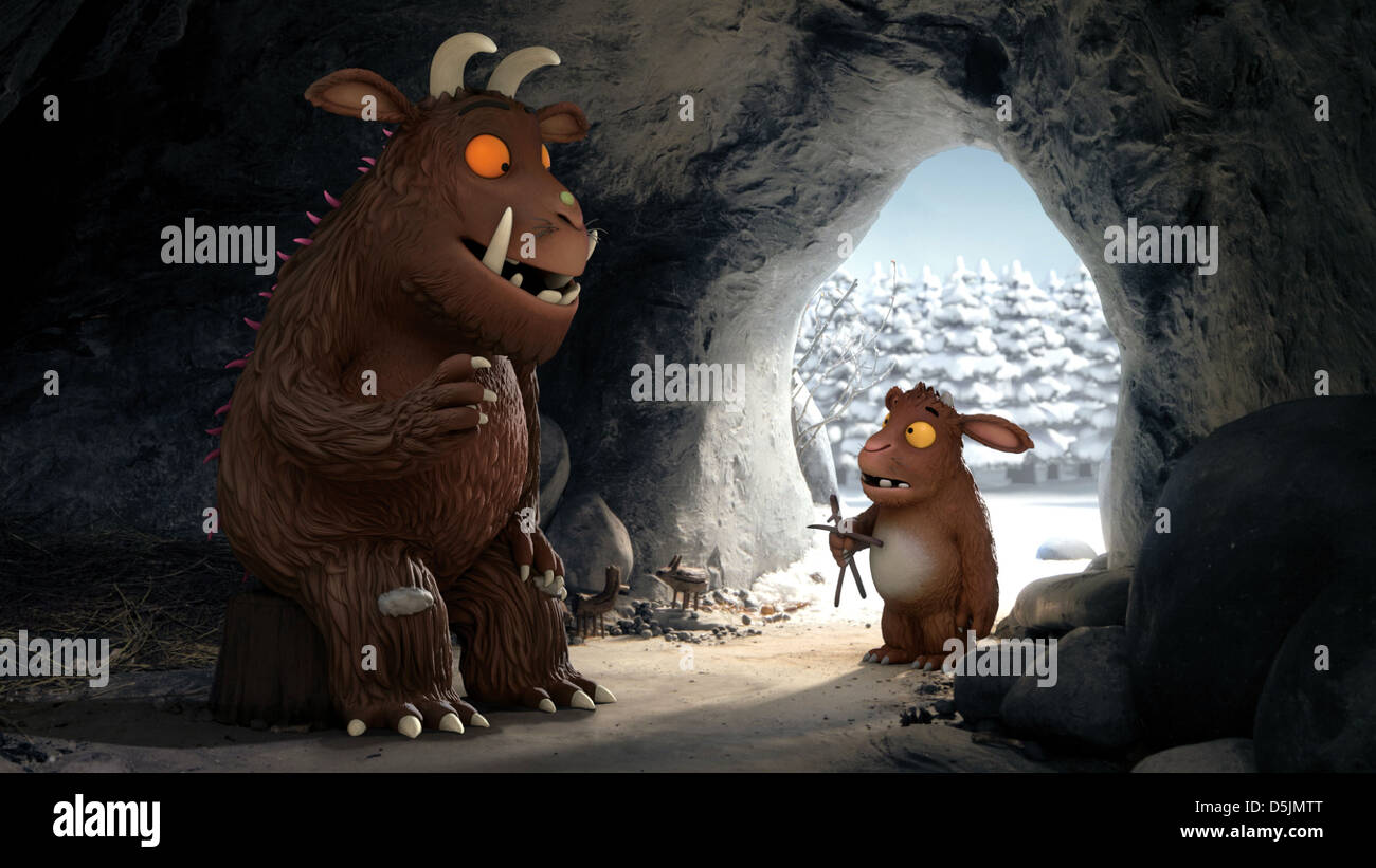 Das Gruffelokind Kleines Monster Ganz Gross High Resolution Stock ...