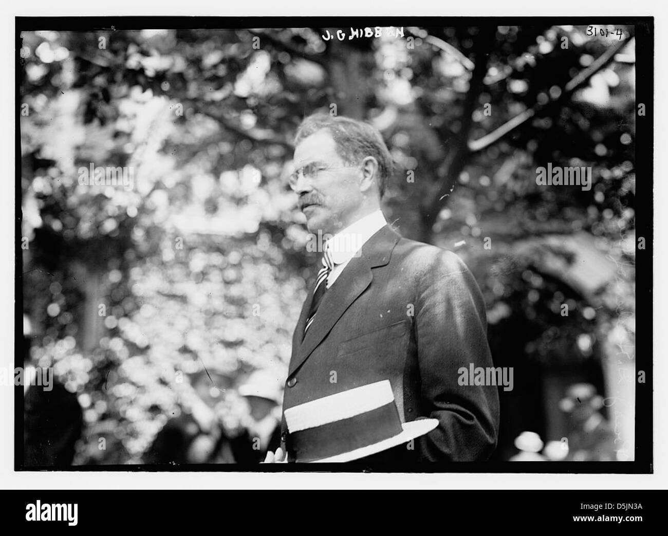A portrait of John Grier Hibben, taken at Princeton University on June ...