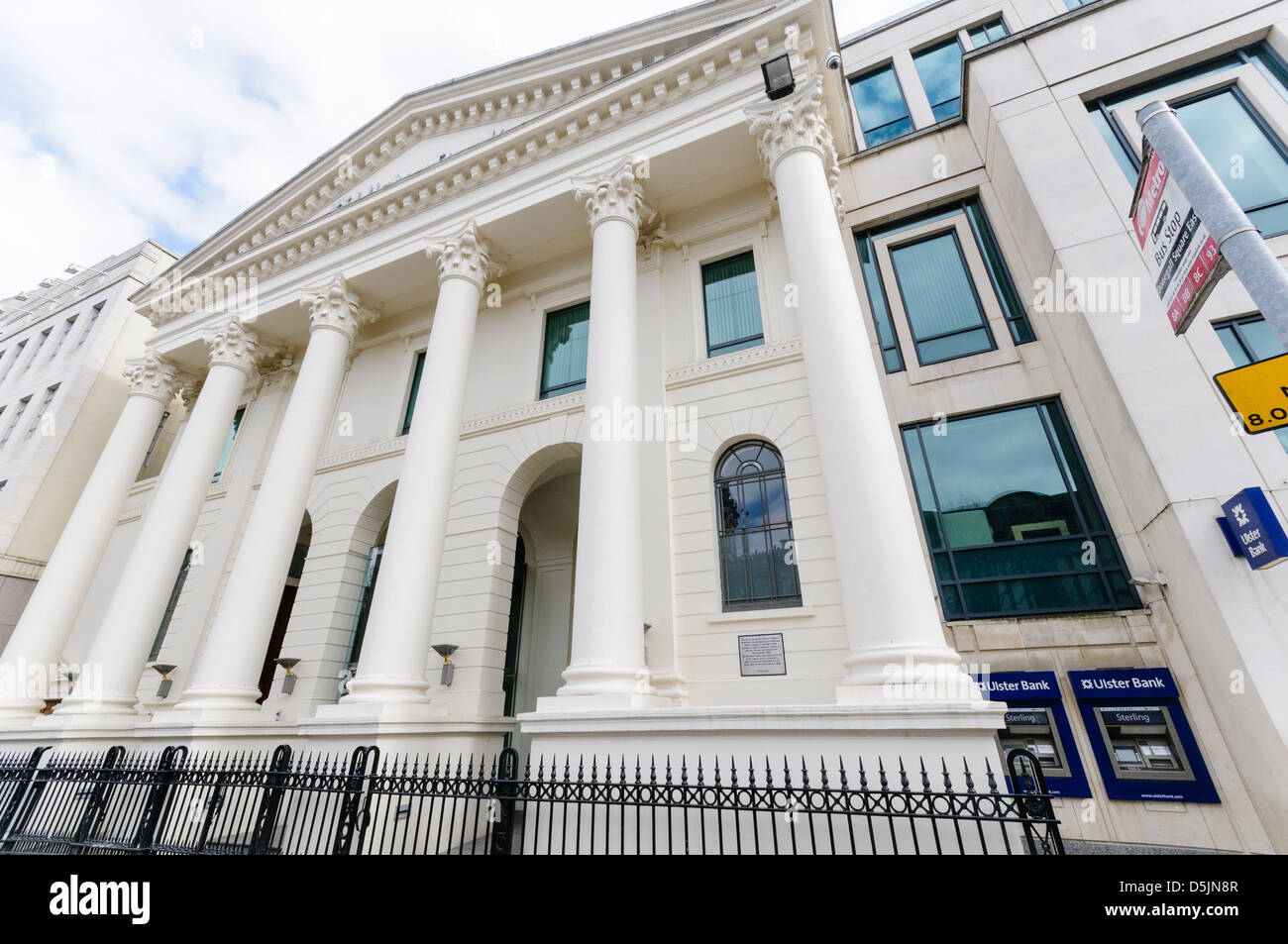Headquarters of the Ulster Bank, Donegal Square East, Belfast Stock ...