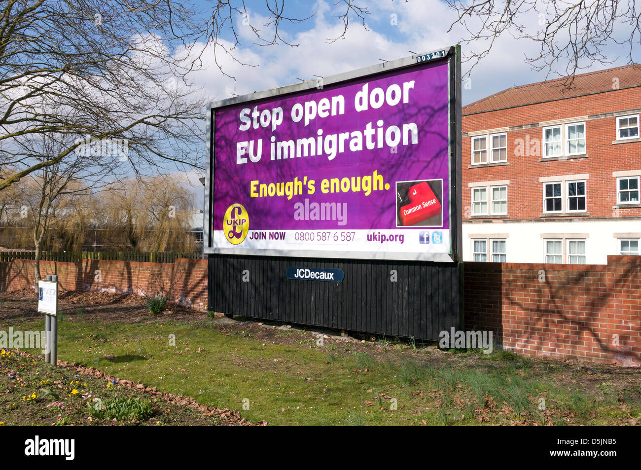 Ukip advertisement hi-res stock photography and images - Alamy