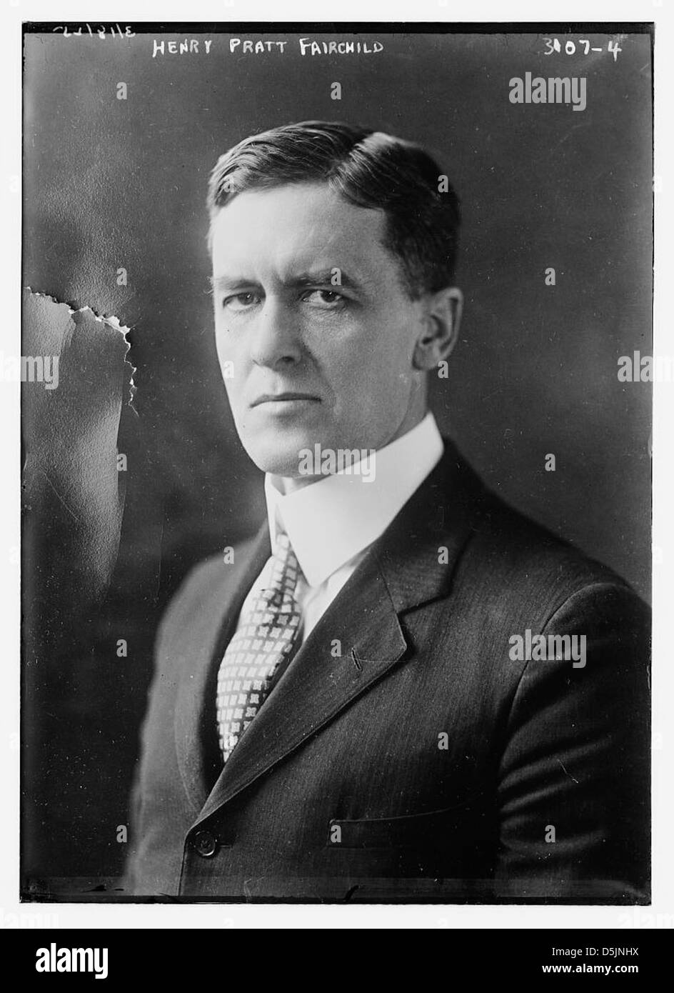 Henry Pratt Fairchild, a prominent American eugenicist and sociologist ...
