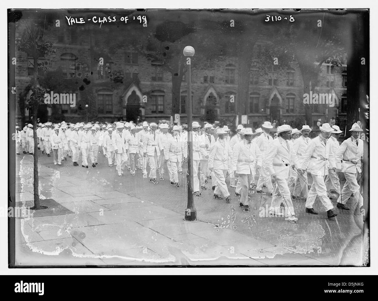 A photograph of the Yale University Class of 1899 taken on June 16 ...