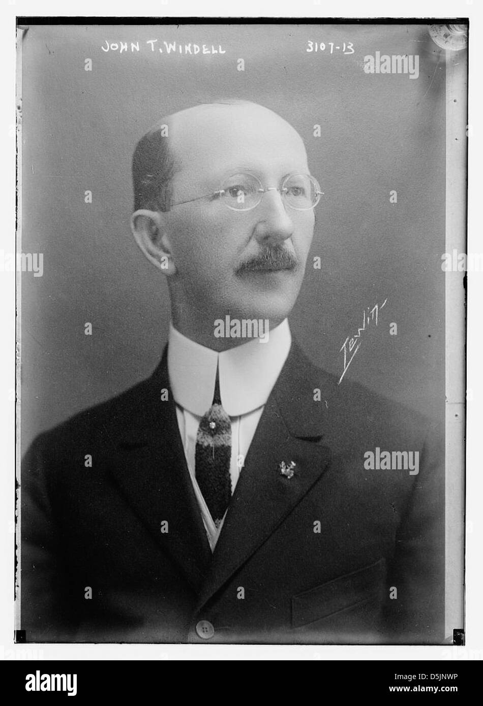 John T. Windell (LOC Stock Photo - Alamy