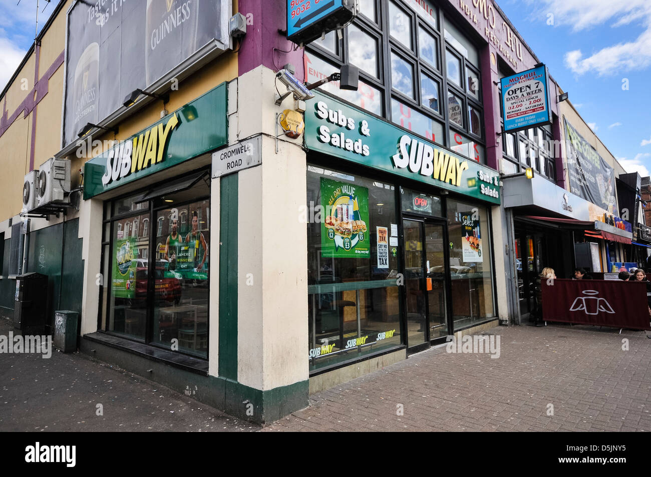 Subway restaurant uk hi-res stock photography and images - Alamy