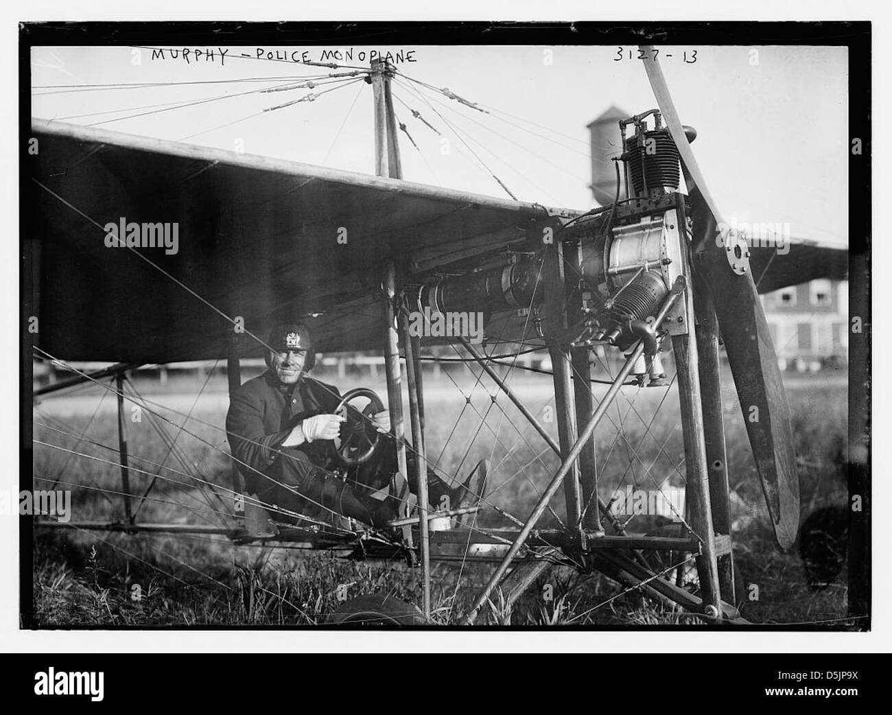 A historic photograph of Charles 'Mile-a-Minute' Murphy, known for his ...