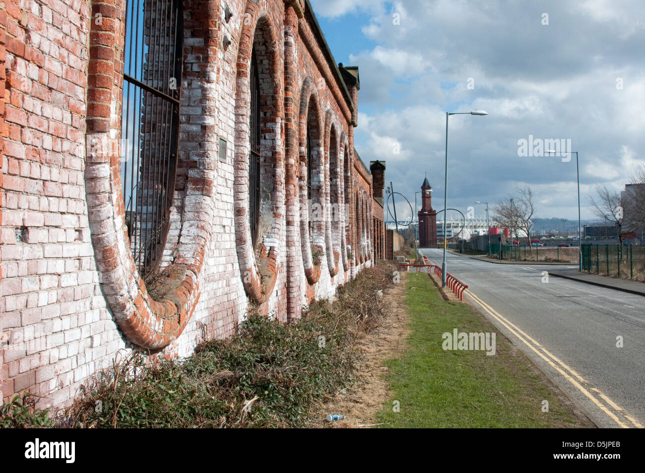 Old saltworks wall Stock Photo - Alamy