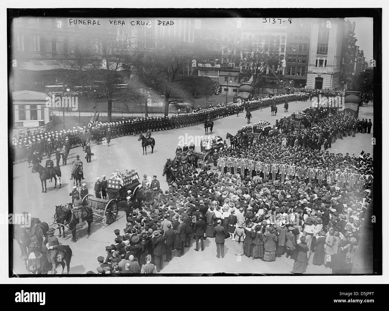 Funeral - Vera Cruz dead -- N.Y. (LOC Stock Photo - Alamy
